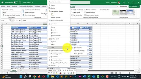 Dar Y Eliminar Formato De Tabla En Excel YouTube