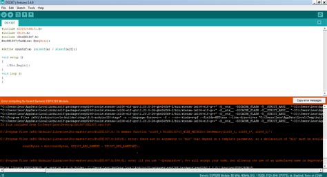 esp8266 and ds1307 problem programming questions arduino forum