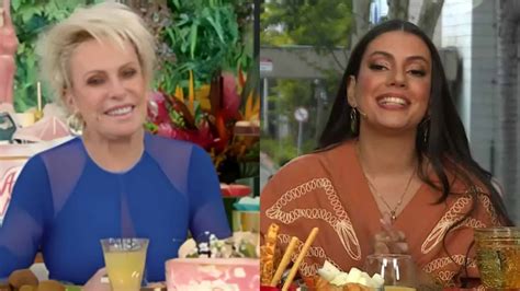 Ana Maria Braga e ex BBB Fernanda protagonizam climão ao vivo Vivo