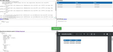html table width issue · issue 143 · aymkdn html to pdfmake · github