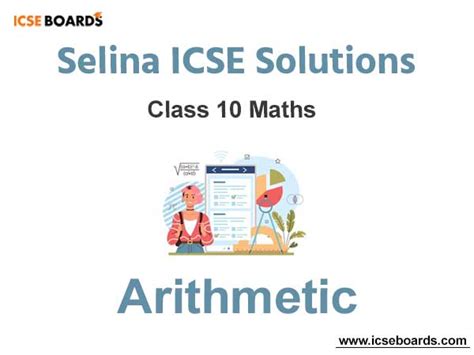 selina icse class 10 maths solutions chapter 10 arithmetic progression