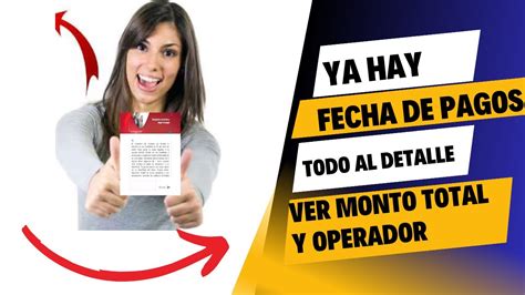 Inician Pagos Fecha 26 De Abril Ver Operador De Pagos Y Hasta Cuando