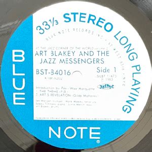 ART BLAKEY AND THE JAZZ MESSENGERS AT THE JAZZ CORNER OF THE WORLD