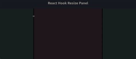 React Hook Resize Panel Npm Package Snyk