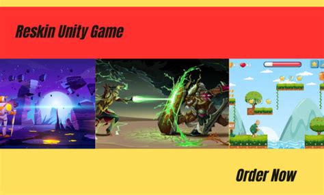 reskin your 2d and 3d unity game by sherazgill24 fiverr