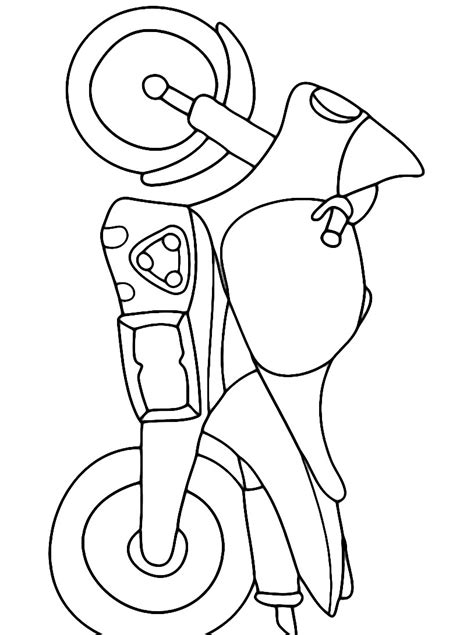Moto Da Colorare 22 Disegni Da Colorare
