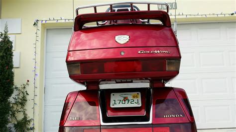 1999 Goldwing GL1500 50th Anniversary Edition Two Tone Red 16 989 Miles