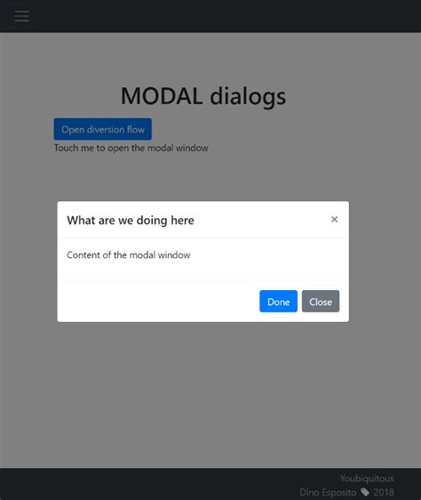 Using Modal Dialog Boxes In Bootstrap 4 Simple Talk