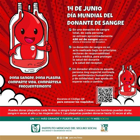 IMSS on Twitter Hoy en el Día Mundial del Donante de Sangre el