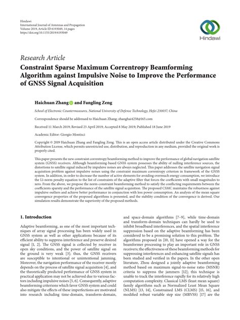pdf constraint sparse maximum correntropy beamforming algorithm against impulsive noise to