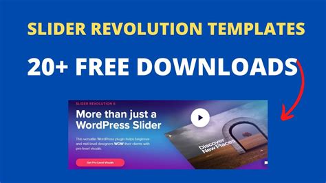 Sep Updates 40 Free Slider Revolution Templates 2023 Unlimited
