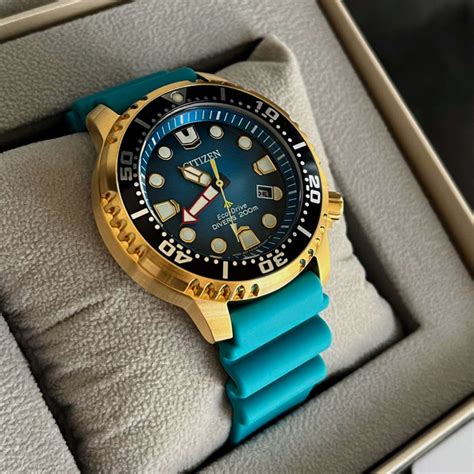Citizen Promaster Diver Watch Bn X Eco Drive Turquoise Blue