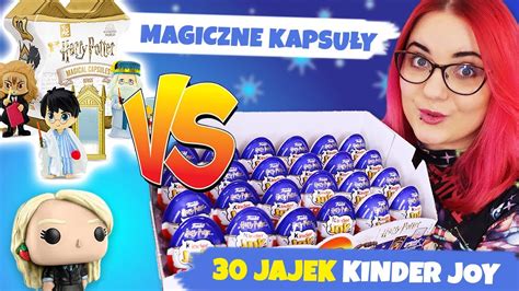 Harry Potter KINDER JOY vs MAGICZNE KAPSUŁY YouTube