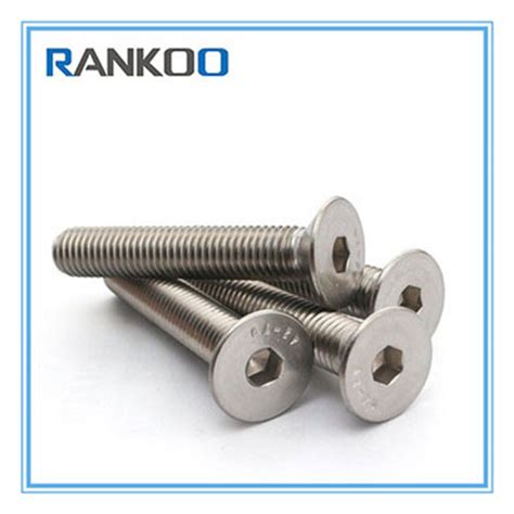 Stainless Steel Hexagon Socket Countersunk Head Screws China Hexagon