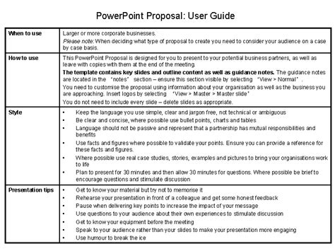 Business Proposal Presentation Template PDFSimpli