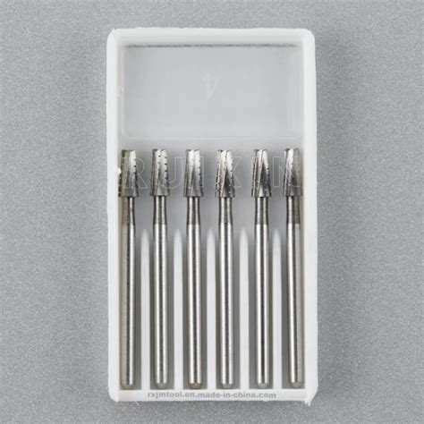 Dental Rotary Drill Taper Cross Cut Fissure Surgical Carbide Bur FGXL