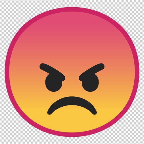 emoji raiva png Imagem clipart grátis