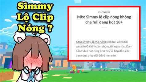 Simmy Lộ Clip Nóng YouTube