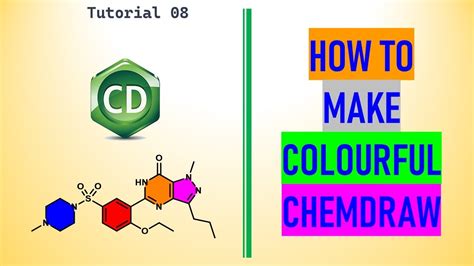 How To Make Colorful ChemDraw YouTube
