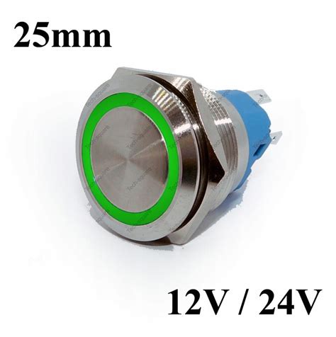 Przycisk Chwilowy Wandaloodporny 12V 24V 25mm Sklep Opinie Cena W