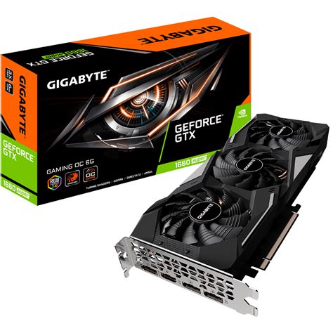 GeForce GTX 1660 SUPER GAMING OC 6G Specification Graphics Card