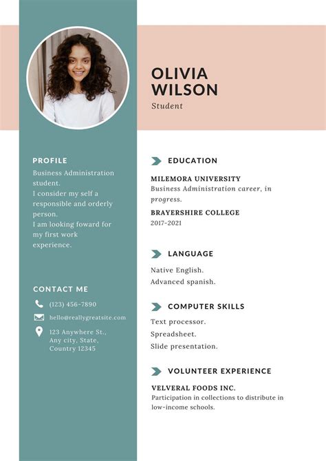 Customize 11 353 Resumes Templates Online Canva Resume Template