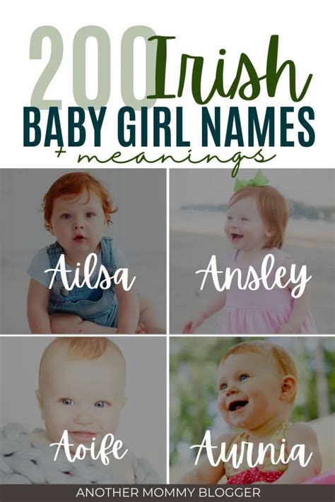 200 Enchanting Irish Girl Names Another Mommy Blogger Irish Baby