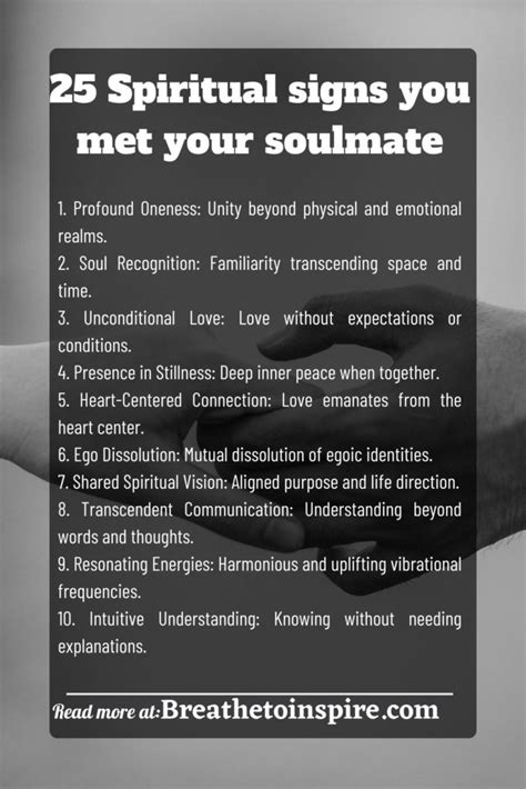 Spiritual Signs You Met Your Soulmate Breathe To Inspire