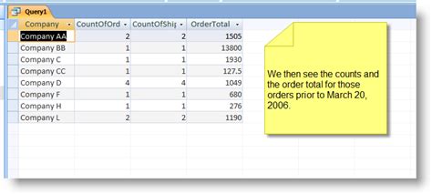 how to create a grouped query btab development