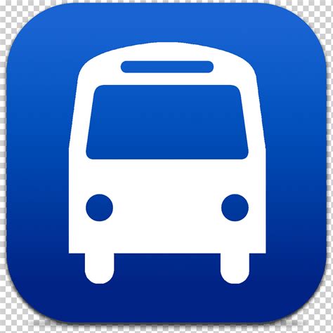 Bus Stop Stop Sign Traffic Sign Public Transport Bus Blue Rectangle
