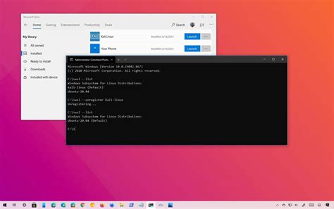 How To Unregister Wsl Linux Distro On Windows Pureinfotech