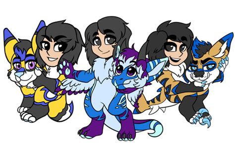 Fursuiter Enamel Pins Sibi Fursuits