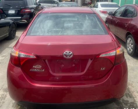 Clean Tokunbo Standard 2015 Toyota Corolla Price 5 8M Autos