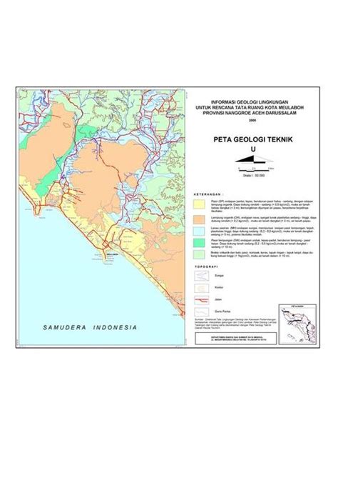 Peta Geoteknik Meulaboh Katalog Peta Banda Aceh