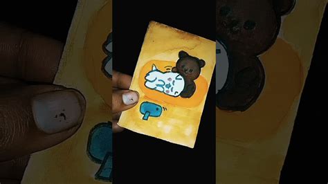 Cute Panda Drawing Trending Miniart Drawing Love Youtubeshorts Artist