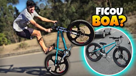 PRIMEIRA VOLTA O BANCO DDK NA MINHA BIKE MONTADINHA YouTube