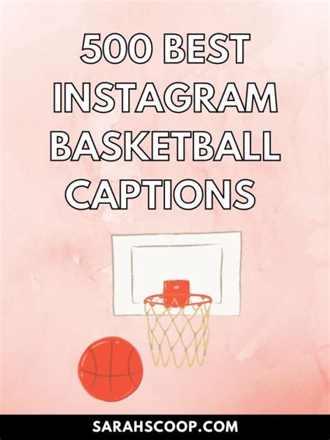 Best Basketball Instagram Captions And Quotes Sarah Scoop