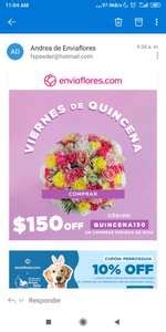 Cupón Envía Flores Obtén descuento agosto 2023 Ofertas