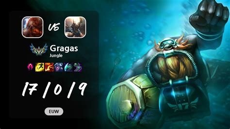 Gragas Jungle Vs Pantheon EUW Challenger Patch 13 11 YouTube