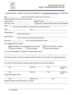 Fillable Online Administrative Procedure 1537 Fax Email Print PdfFiller
