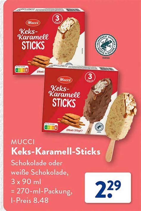 Mucci Kekskaramellsticks Angebot Bei Aldi S D Prospekte De