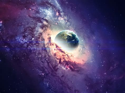 Galaxy Earth K Wallpapers Wallpaper Cave