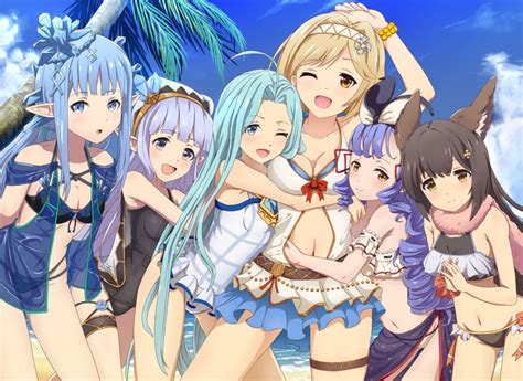 Djeeta Lyria Lily Aster Djeeta And More Granblue Fantasy Drawn