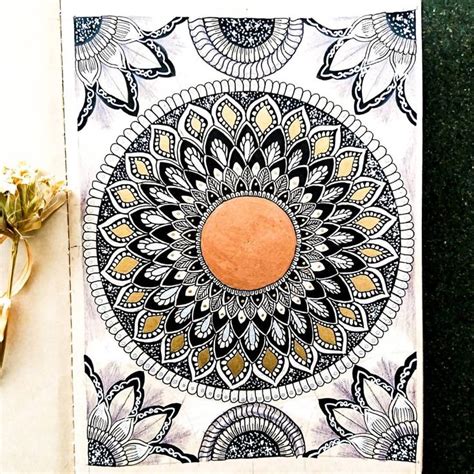 Pin By Artaud On Mandala Gouache Illustrations Illustration