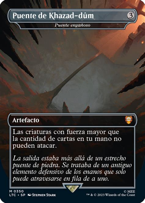 El Señor de los Anillos relatos de la Tierra Media Magic The Gathering