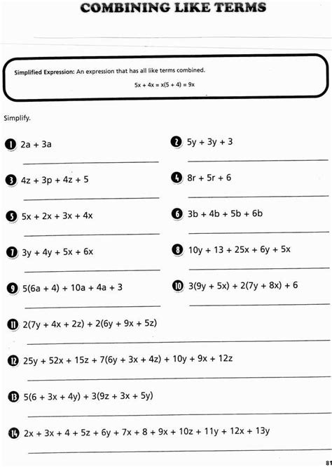 Solve Complex Numbers Easily With Simplifying Complex Numbers Worksheet