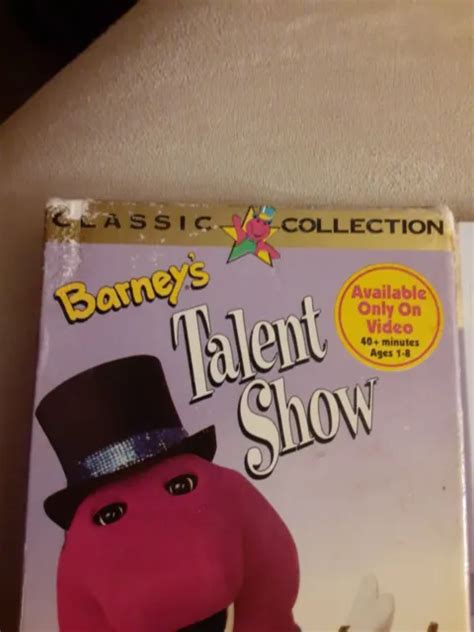 Barney Barneys Talent Show Vhs Eur Picclick Fr