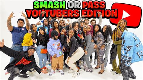 Smash Or Pass But Face To Face YouTubers YouTube