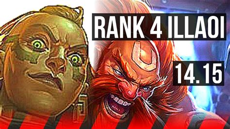 Illaoi Vs Gragas Top Rank Illaoi Solo Kills Legendary