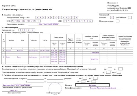 СЗВ СТАЖ за 2021 год как заполнить и сдать